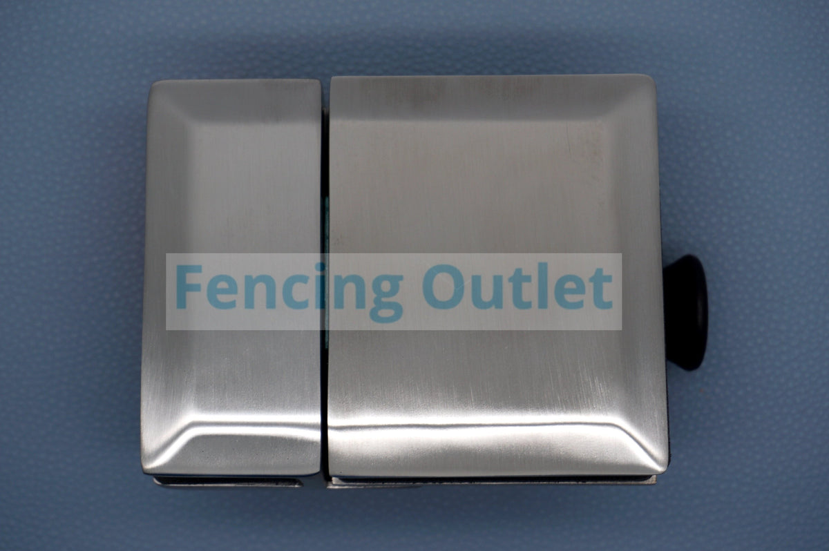 New Libra Latch G/G Satin | Frameless Glass Pool Fencing Gate Latch