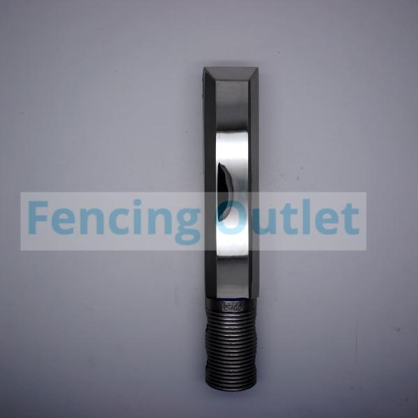 Glass Fence Spigot | Core Drill Spigot - Mirror